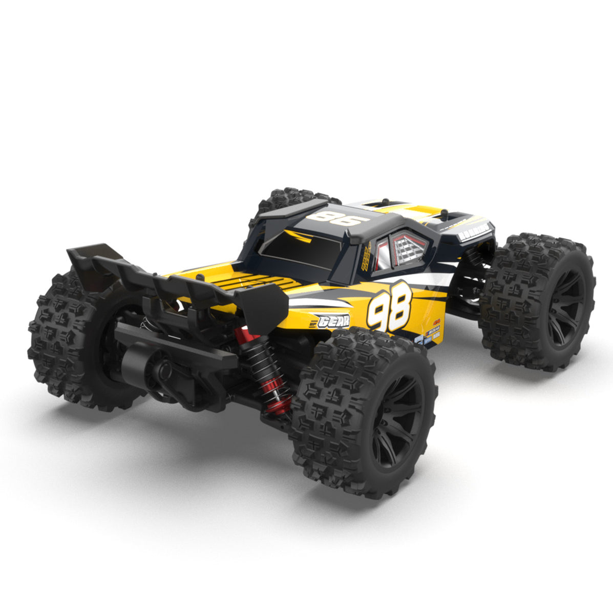 50 MPH High Speed 1/14 Scale Brushless RC Car - BEZGAR® HP141S