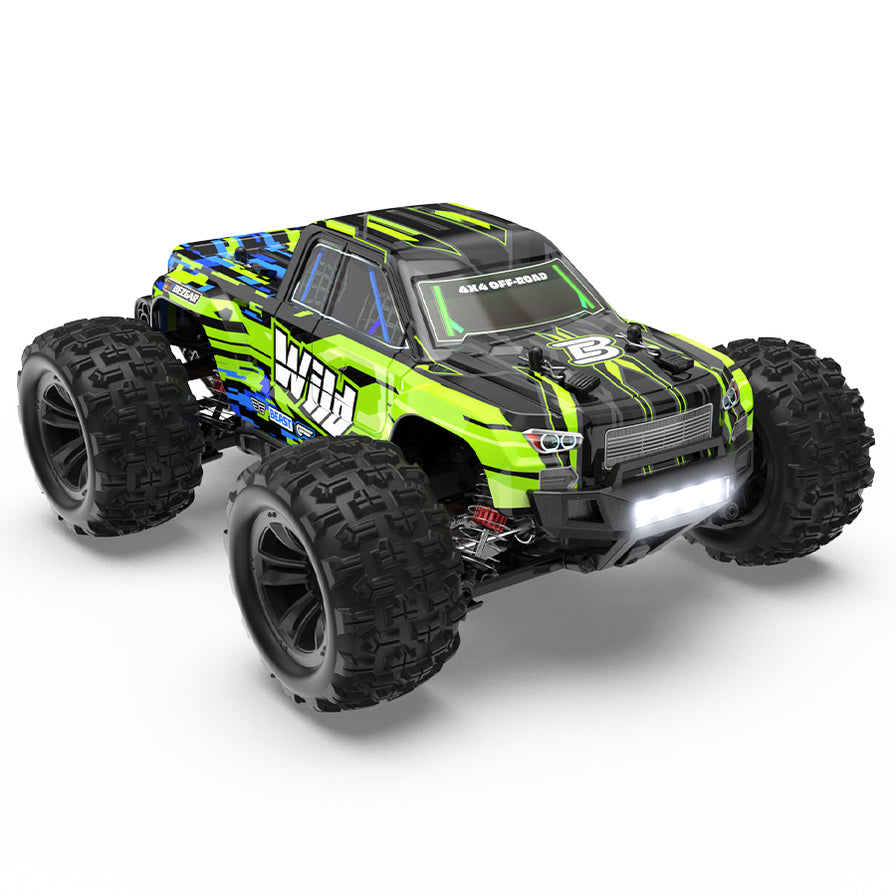 1/16 Brushless RC Car, 4WD Off-Road RC Truck - BEZGAR® HP161S