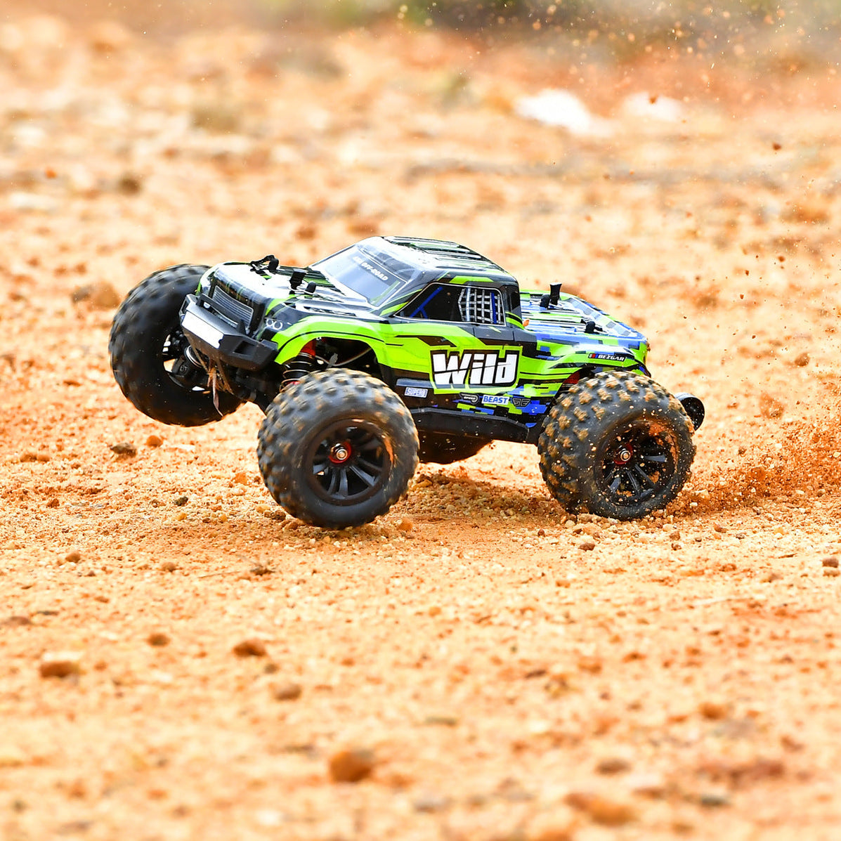 1/16 Brushless RC Car, 4WD Off-Road RC Truck - BEZGAR® HP161S